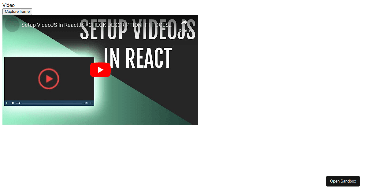 Vinu React Gen Forked Codesandbox