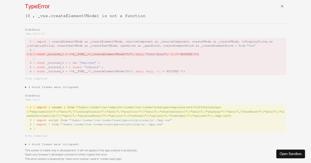 Overview - DevExtreme Load Panel - Codesandbox
