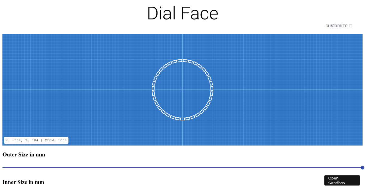 Maker dial (forked) - Codesandbox