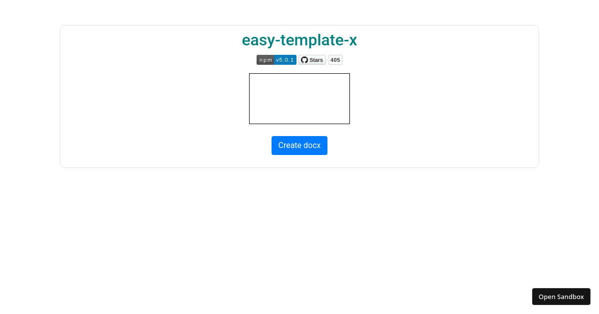 easy-template-x canvas demo - Codesandbox
