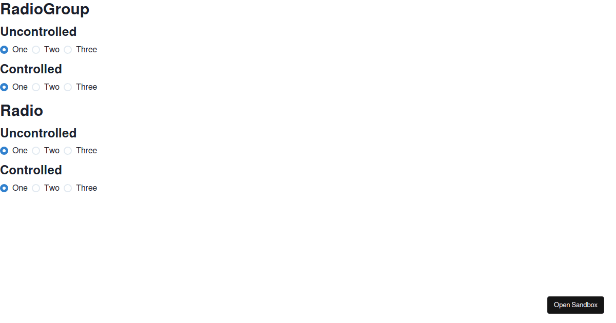 radio-radiogroup - Codesandbox