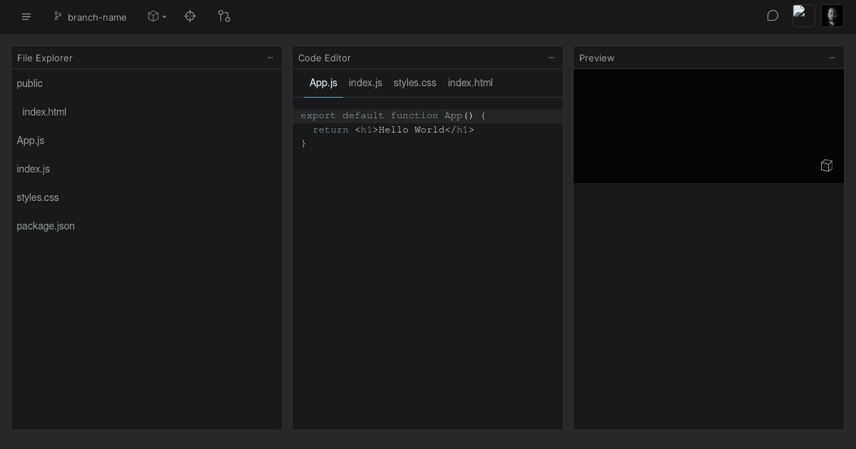 Step 4 - Codesandbox