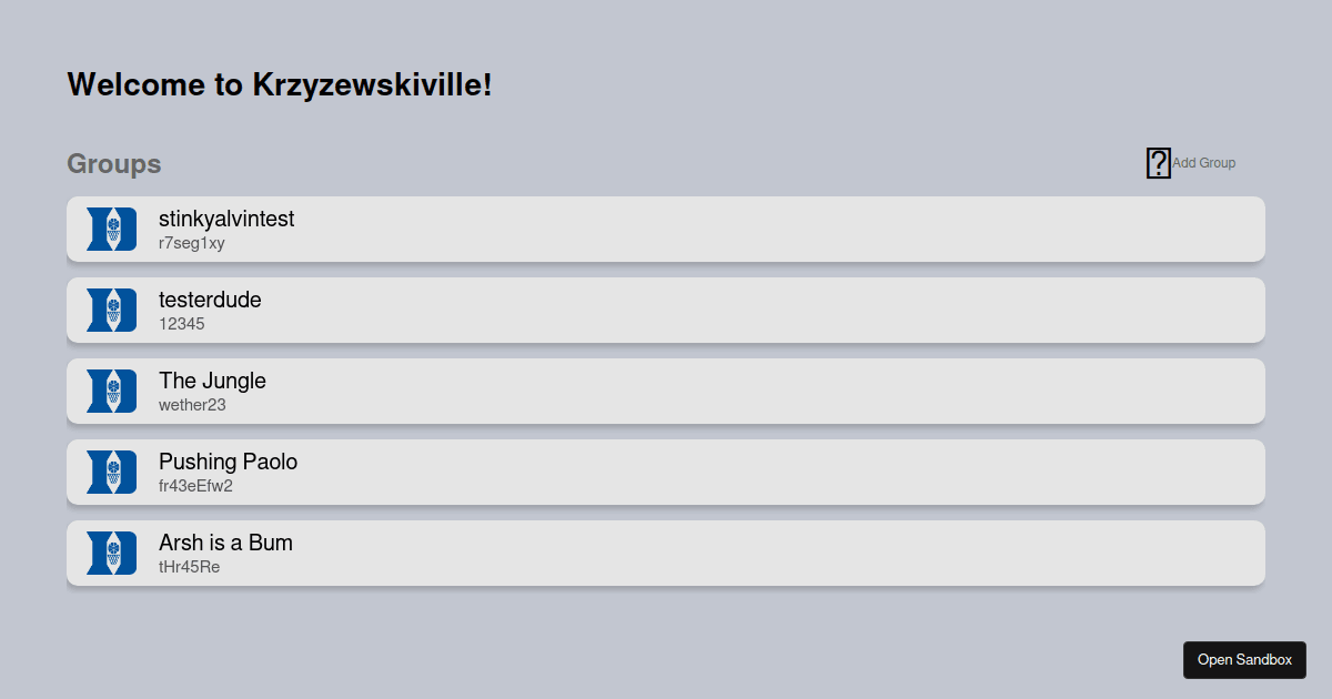 groups-manager-page - Codesandbox