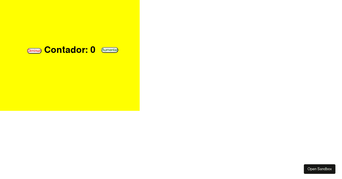 Desafio Contador - Codesandbox