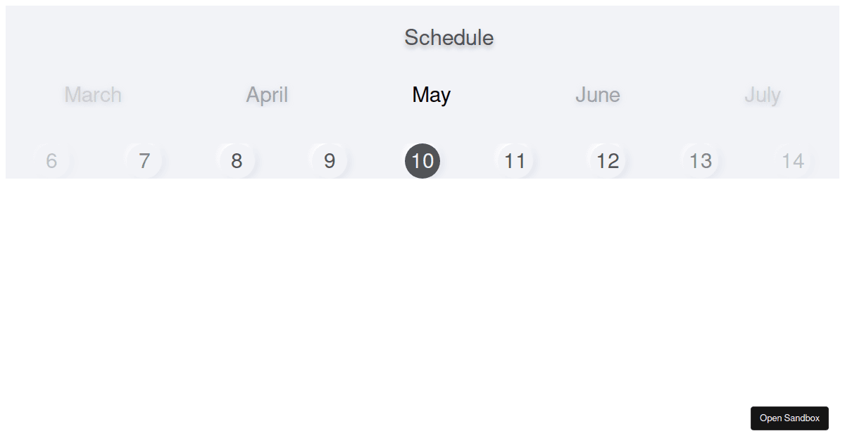 Solid: Animated list (forked) - Codesandbox
