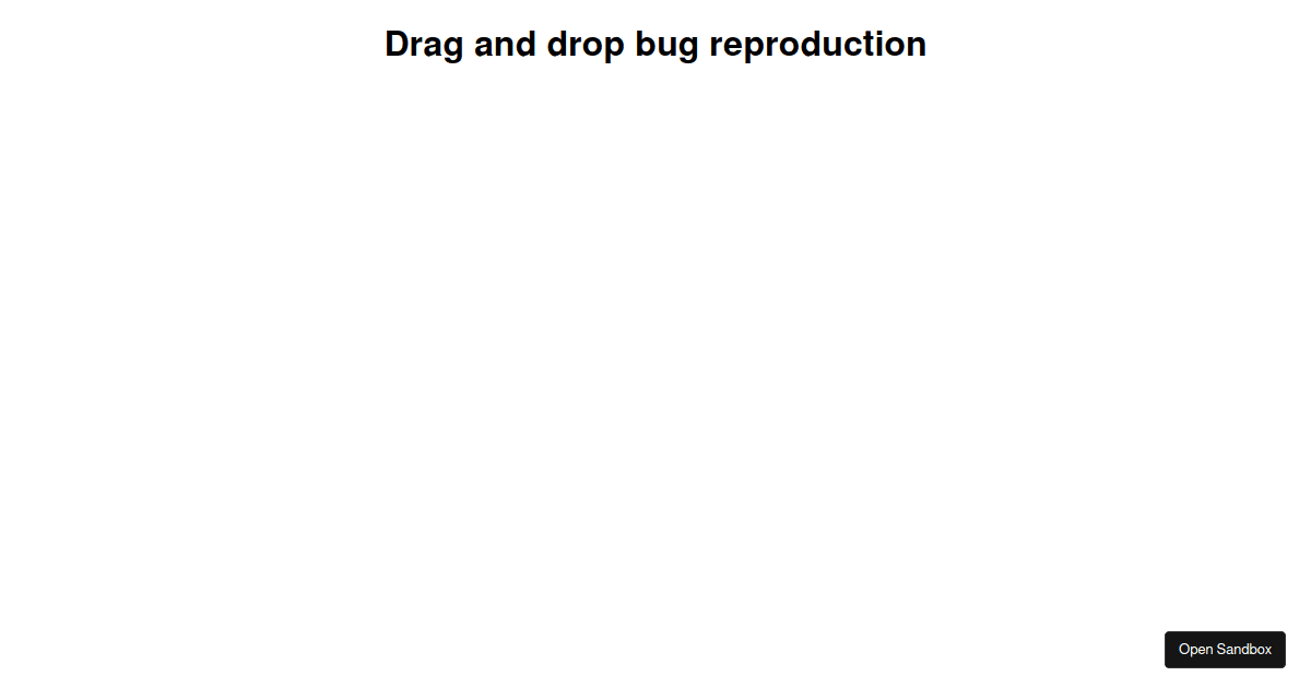 React Dnd Touch Backend Safari Ios13 Bug Codesandbox