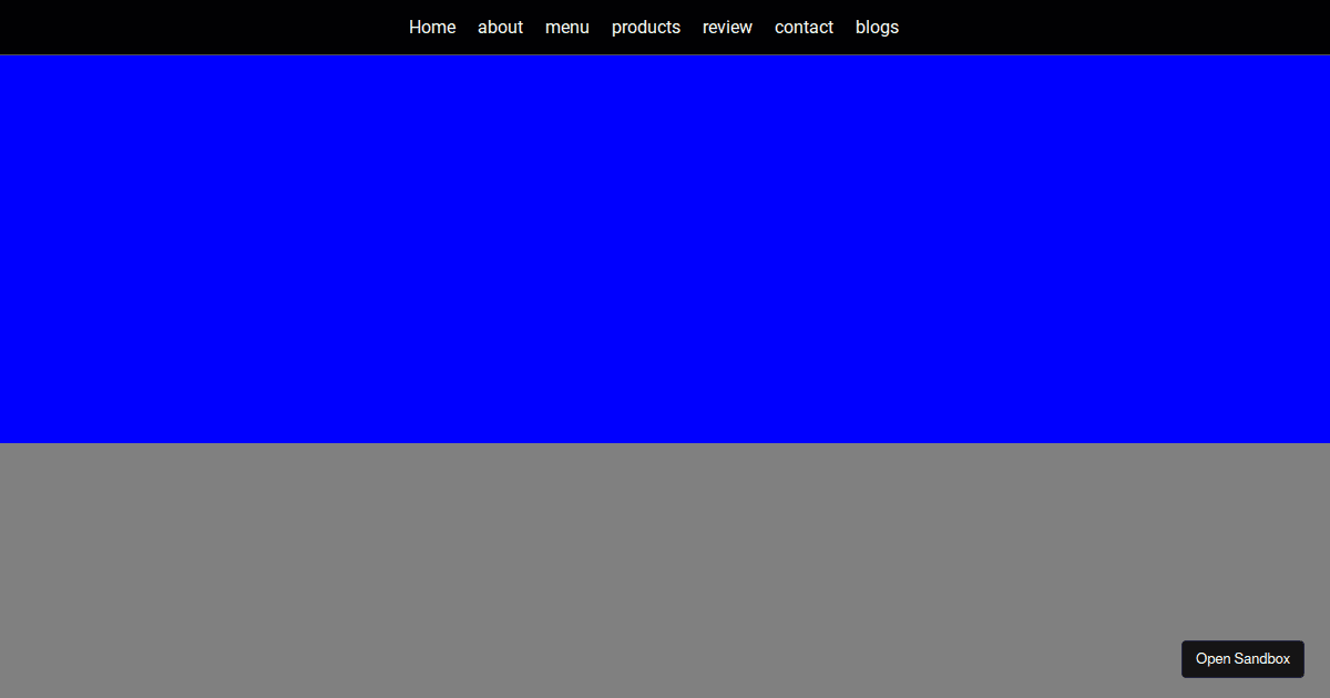 Media Query Codesandbox