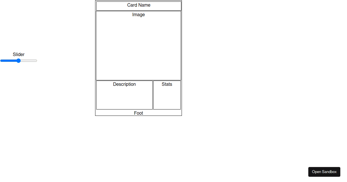 RPG Card Maker - Codesandbox