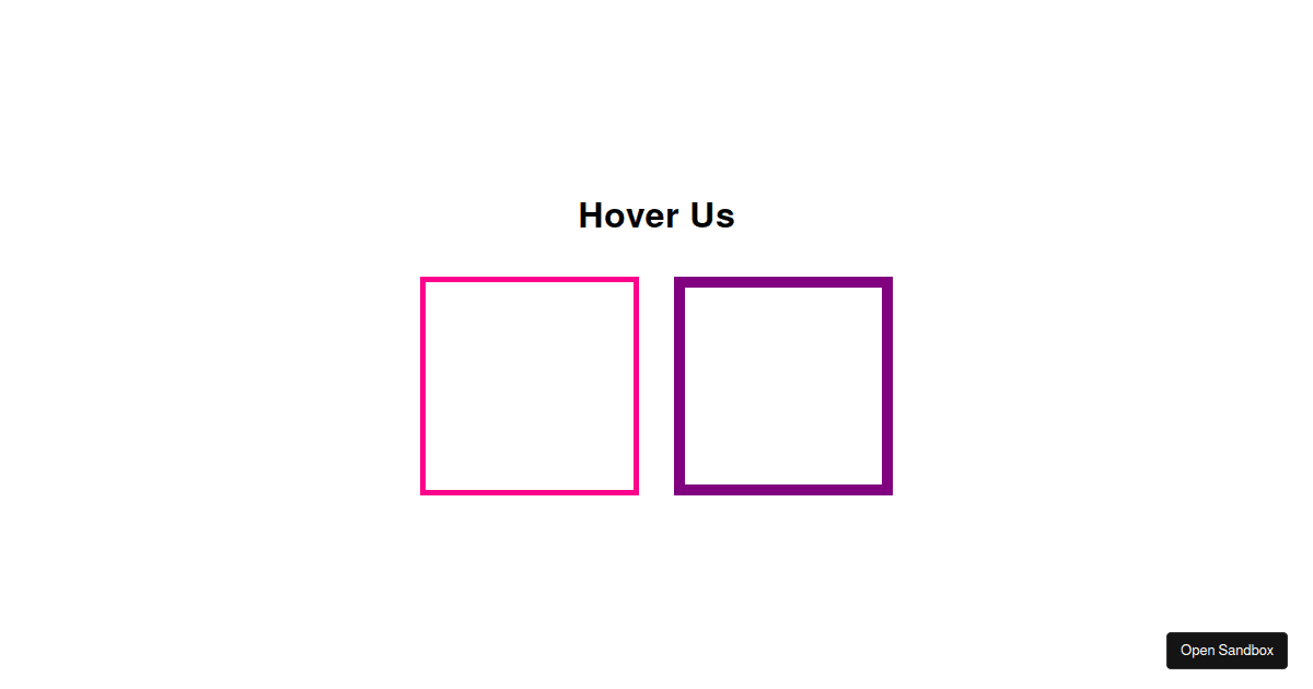 Rect to Circle animation example - Codesandbox