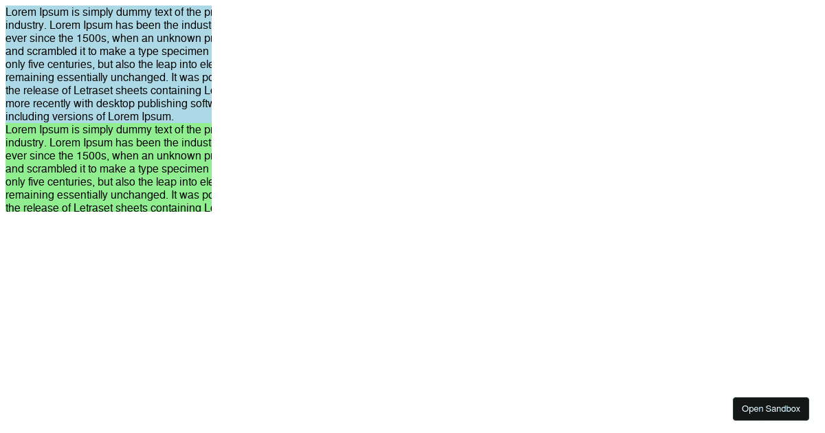 stackoverflow-multi-scroll - Codesandbox