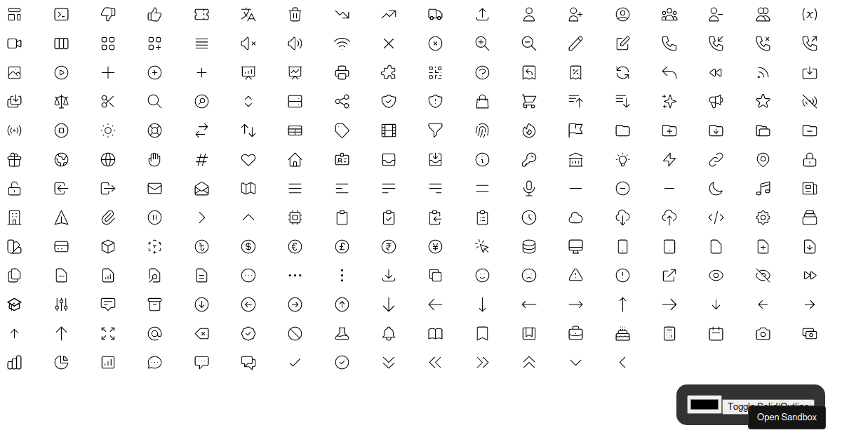 solid-heroicons (forked) - Codesandbox
