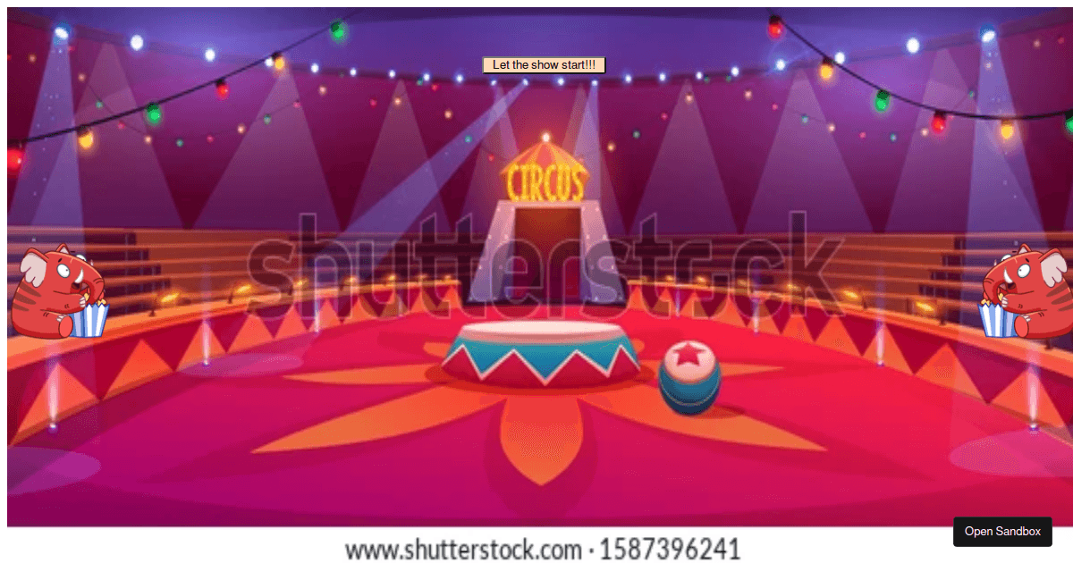 Css Workshop Circus Codesandbox