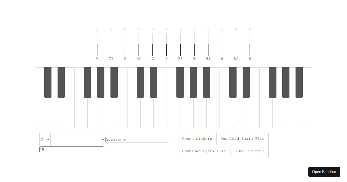 Vue Css Piano Codesandbox