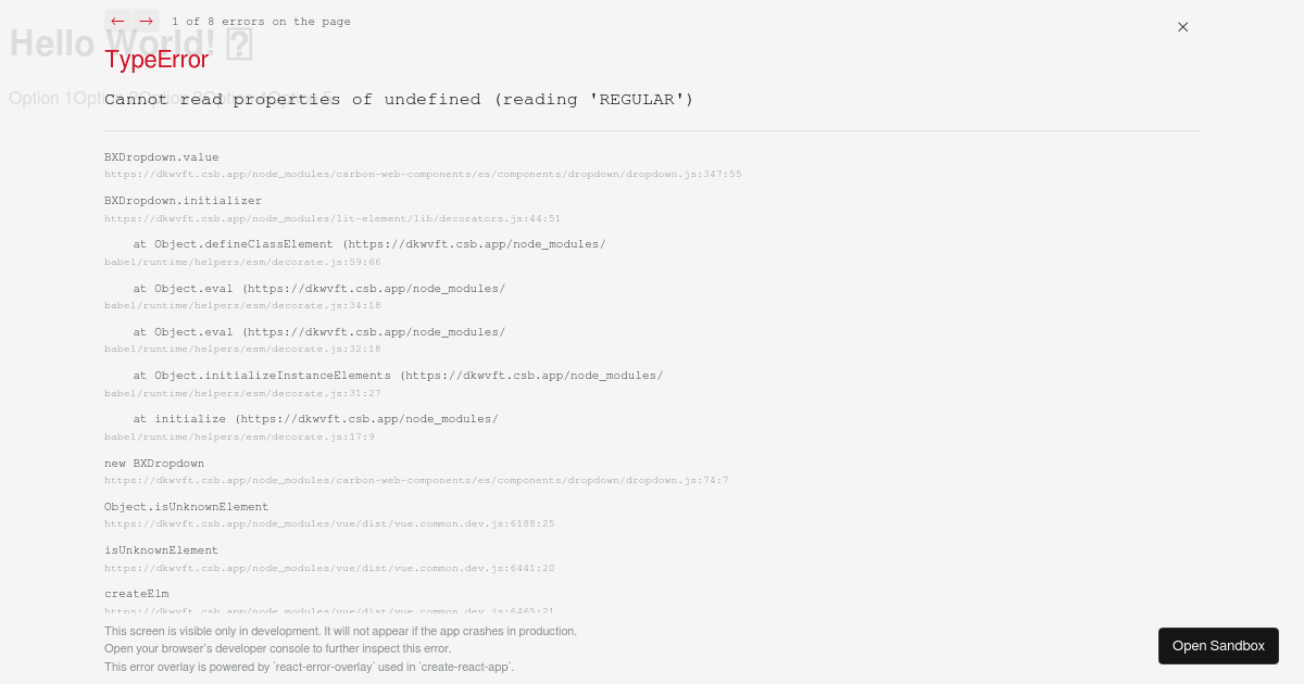 carbon-web-components-vue-getting-started - Codesandbox carbon-web-components-vue-getting-started - Codesandbox