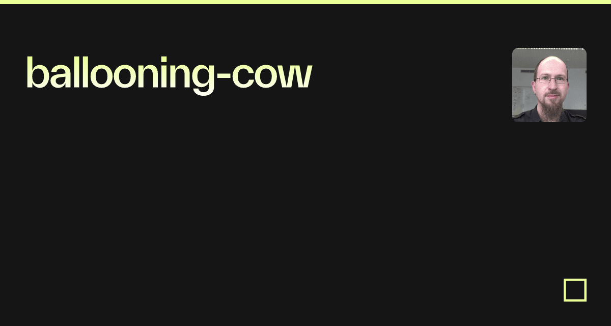 ballooning-cow - Codesandbox