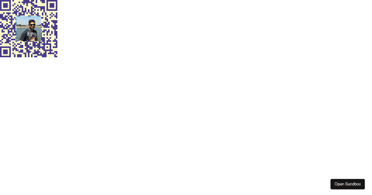 go-qrcode-reactjs - Codesandbox