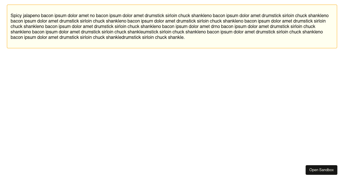 Use Clamp Text Example Forked Codesandbox