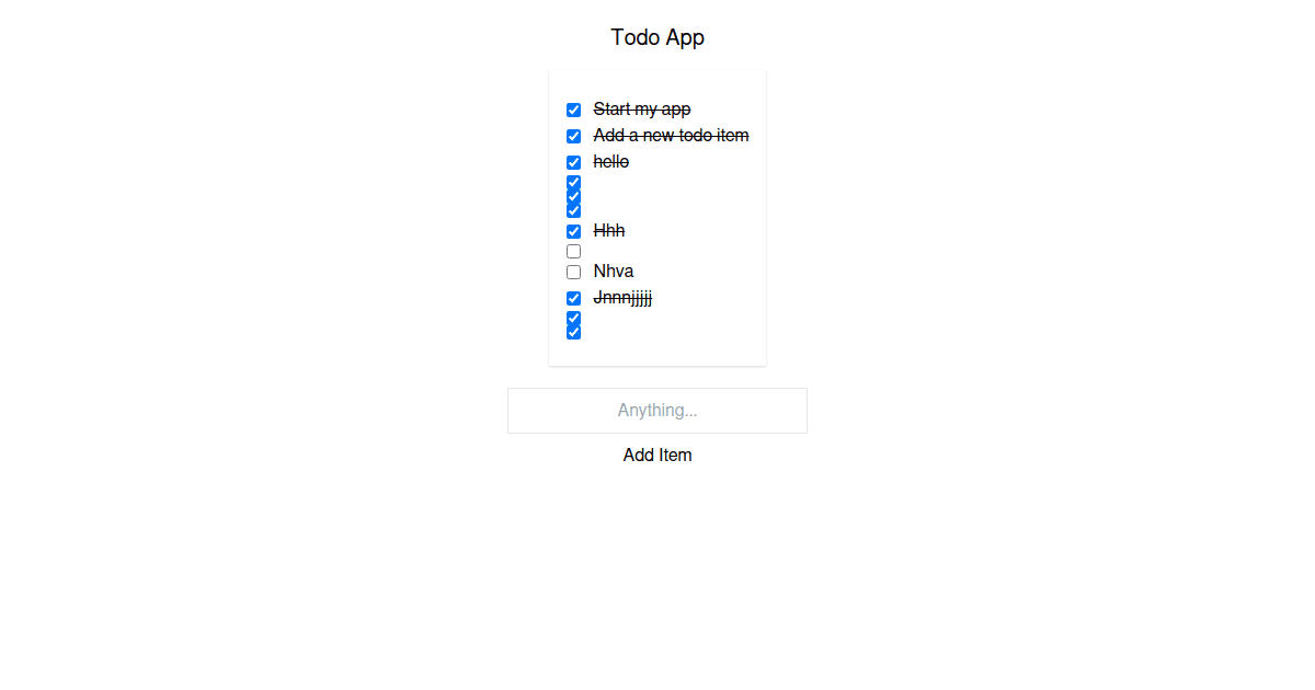Todo App - Codesandbox Todo App - Codesandbox