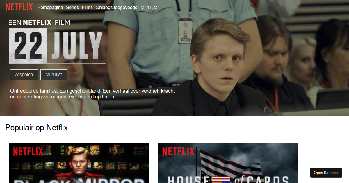 Netflix Responsive Website - Codesandbox Netflix Responsive Website - Codesandbox