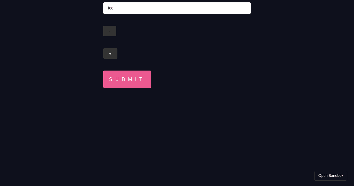 React Hook Form - V7 - Form Context (forked) - Codesandbox