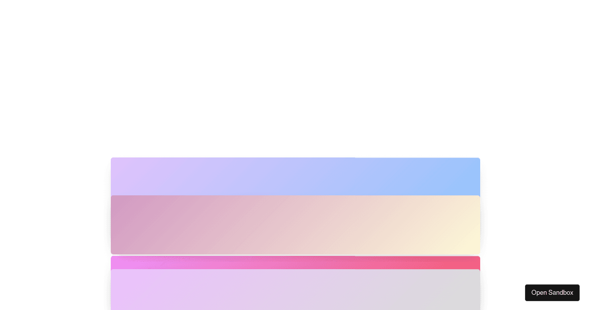 spring-list-reordering - Codesandbox