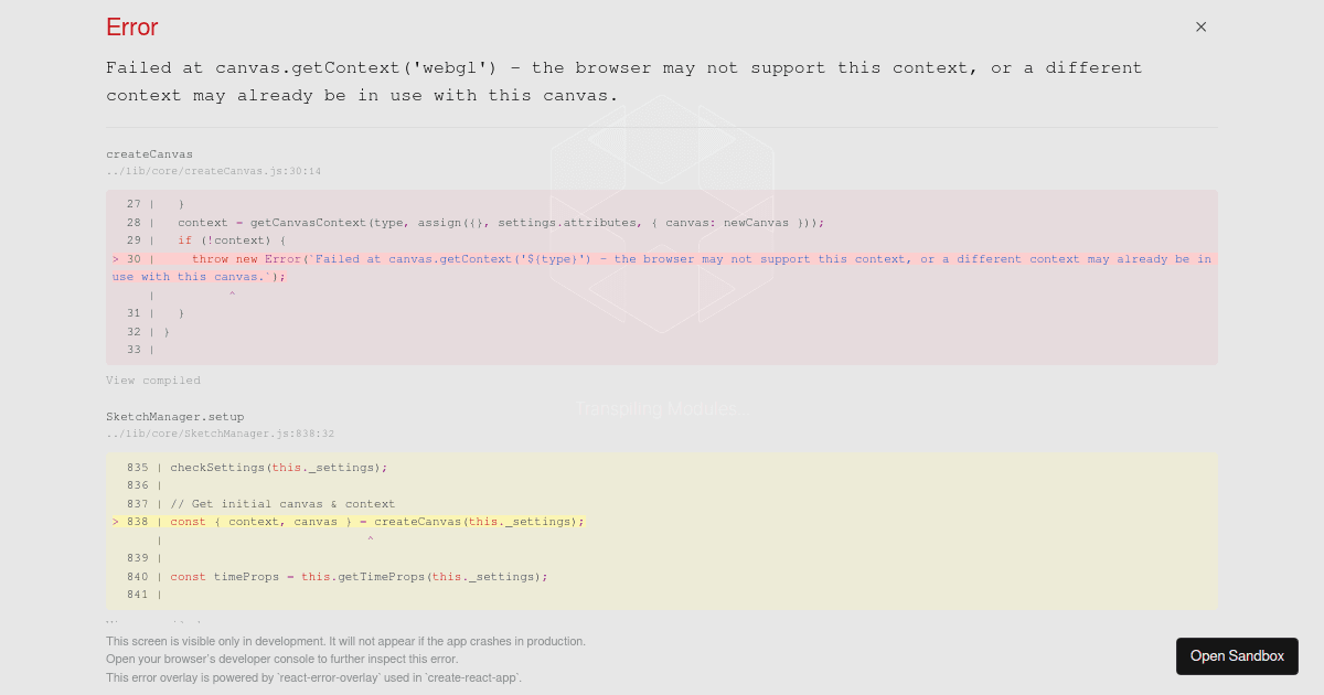 threejs-canvas-sketch - Codesandbox