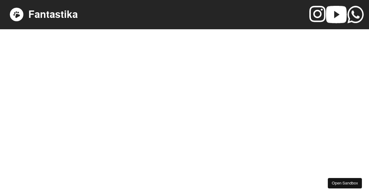 REVISÃO - FANTASTIKA T2 - Codesandbox