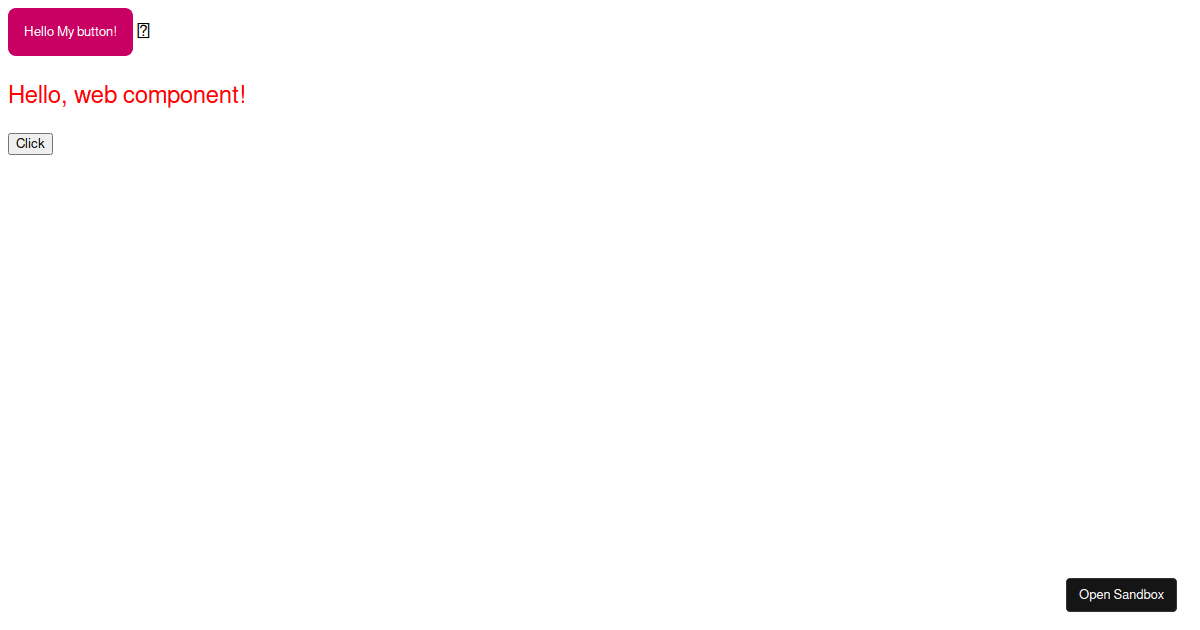 lit-html-web-component - Codesandbox