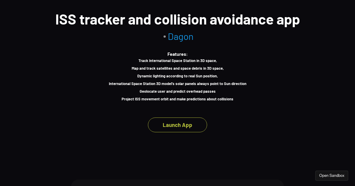 iss-tracker - Codesandbox
