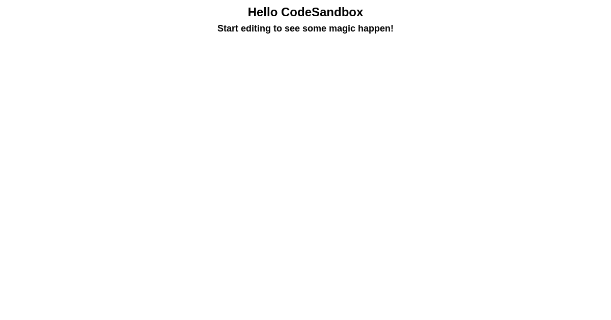 Salt JavaScript Template - Codesandbox