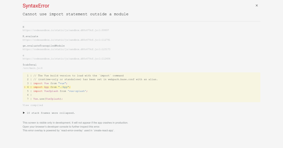 LoadingScreen / SplashScreen component (forked) - Codesandbox LoadingScreen / SplashScreen component (forked) - Codesandbox