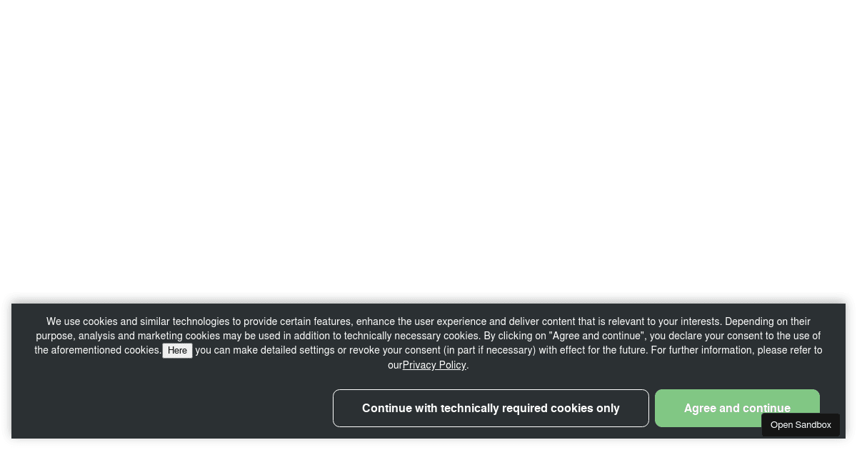 cookie-banner-integration - Codesandbox