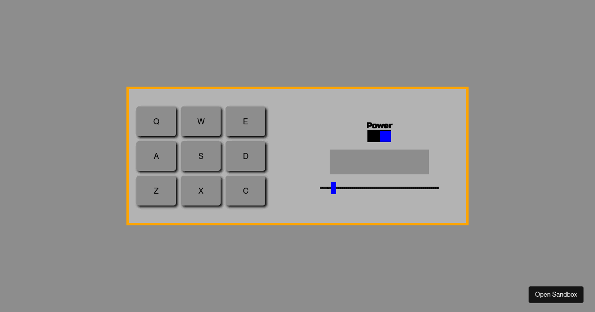 Drum-kit - Codesandbox