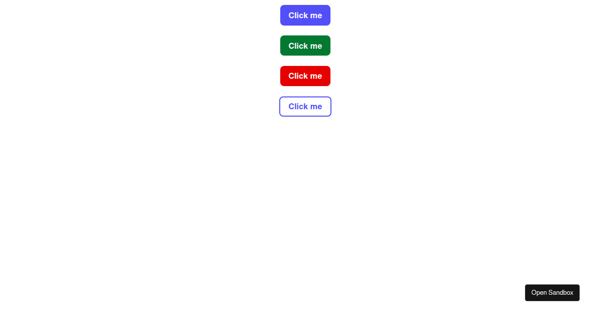 Buttons - Codesandbox