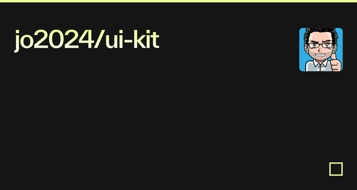 jo2024/ui-kit - Codesandbox