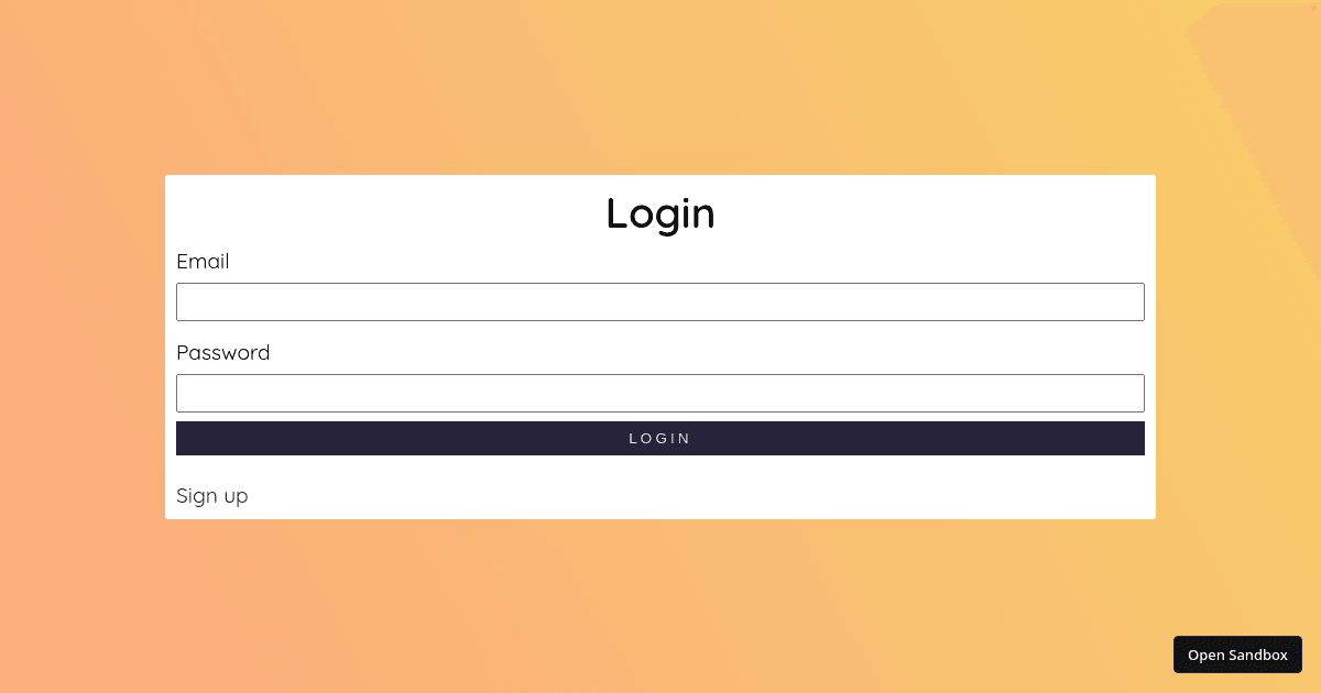 web-docs - Codesandbox