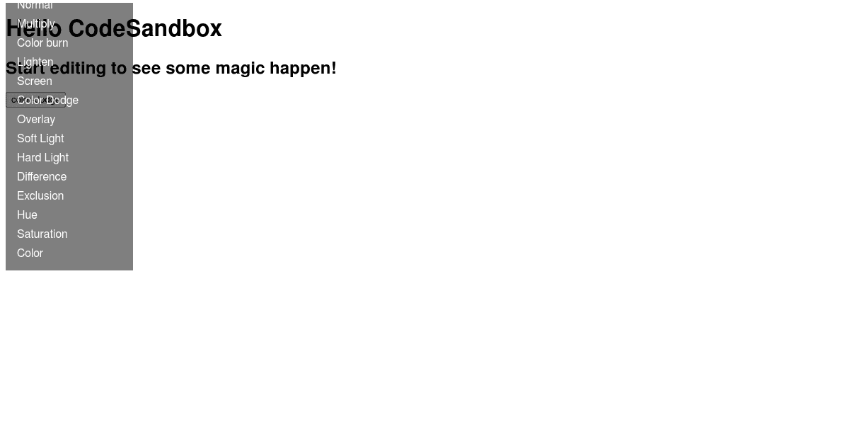 popup-menu - Codesandbox