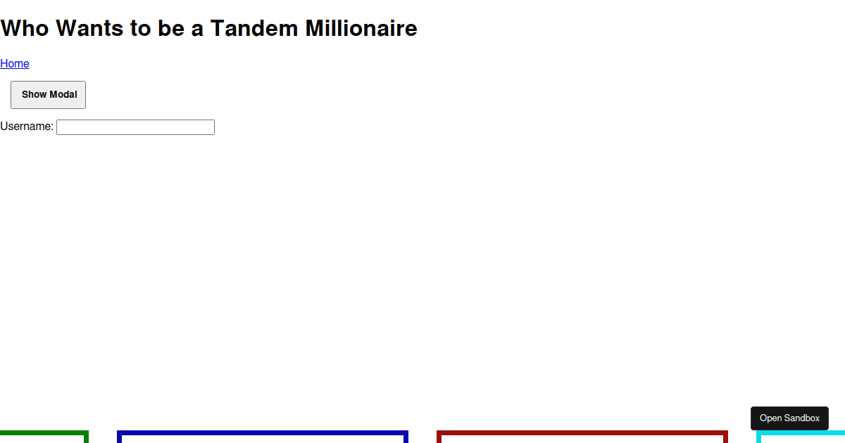 tandem-quiz - Codesandbox