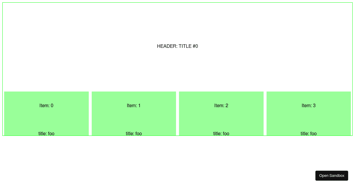 React Flex Grid React Window Forked Codesandbox