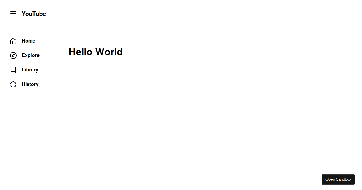 youtube-sidebar - Codesandbox