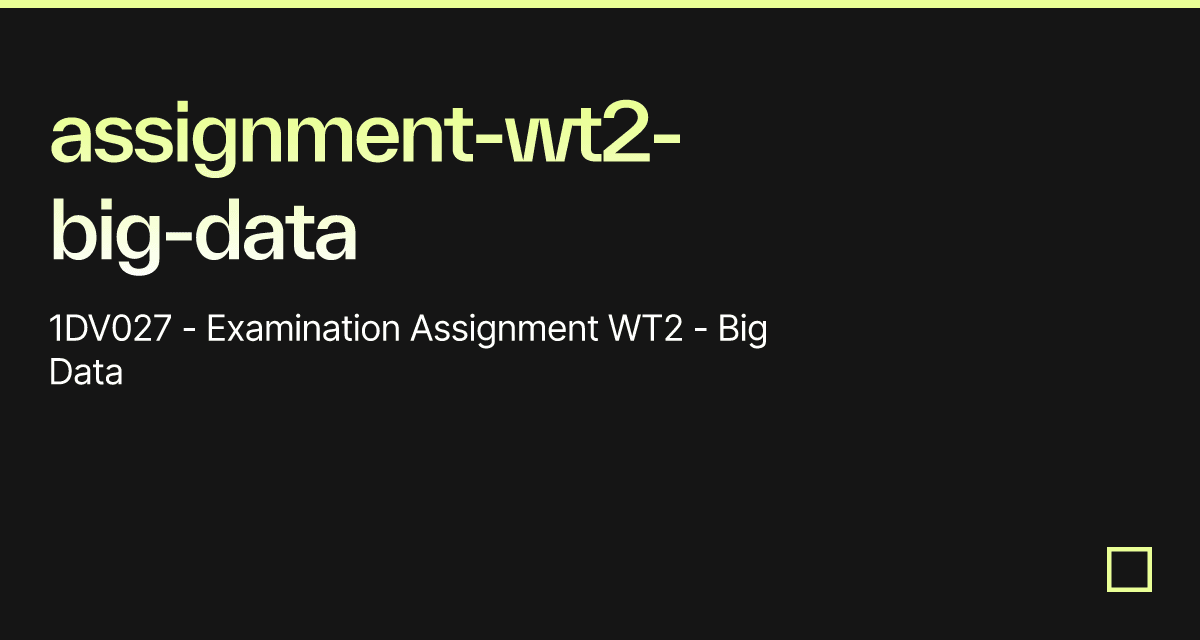 assignment-wt2-big-data - Codesandbox