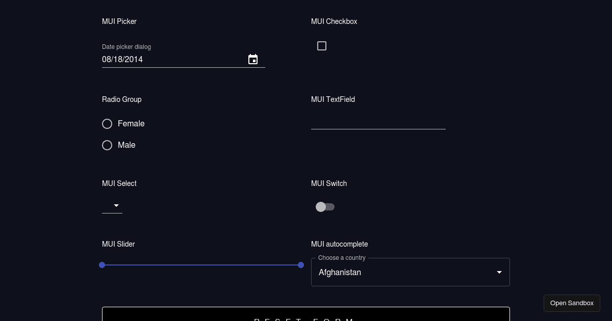 React Hook Form - V6 - Controller (forked) - Codesandbox React Hook Form - V6 - Controller (forked) - Codesandbox