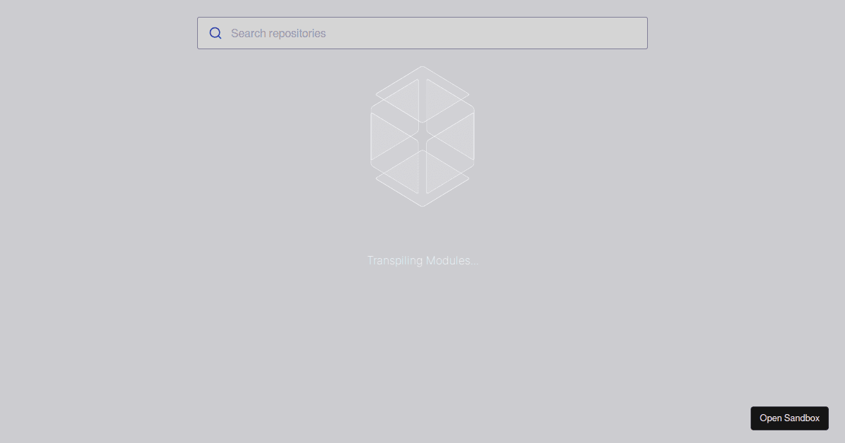 Algoliaautocomplete Example Github Repositories Custom Plugin Codesandbox