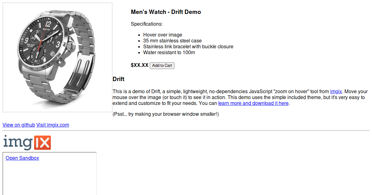 drift-unsafe-inline - Codesandbox