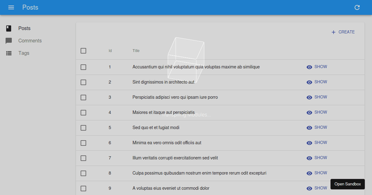 react-admin-advanced-recipes-create-edit-from-list - Codesandbox