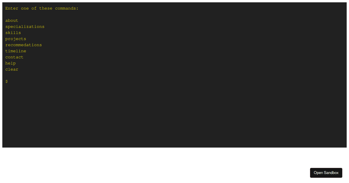 demo-react-console - Codesandbox