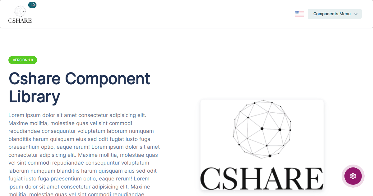 Cshare Components - Codesandbox