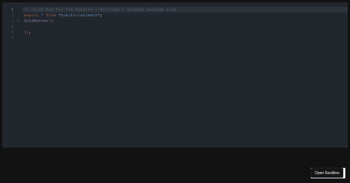 codemirror 6 experiments (forked) - latest V6 , 01-Aug-22 - Codesandbox