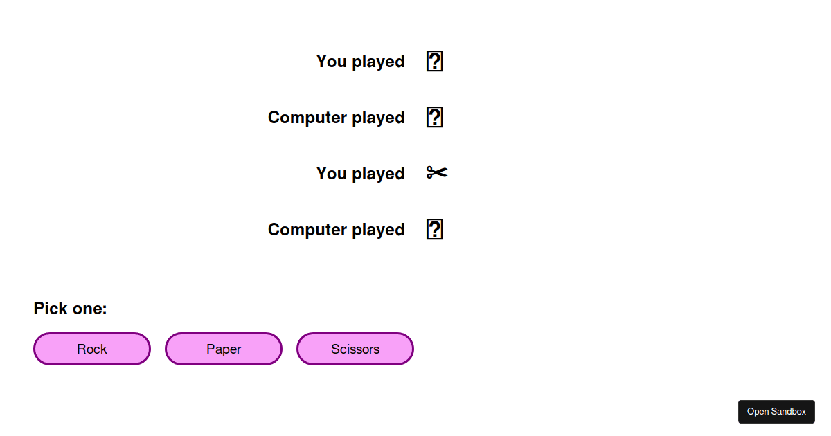 rock-paper-scissors-1 - Codesandbox