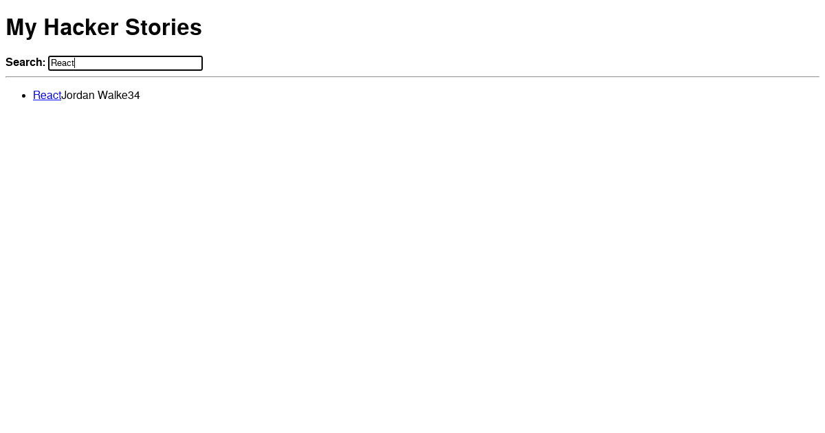 hacker-stories - Codesandbox
